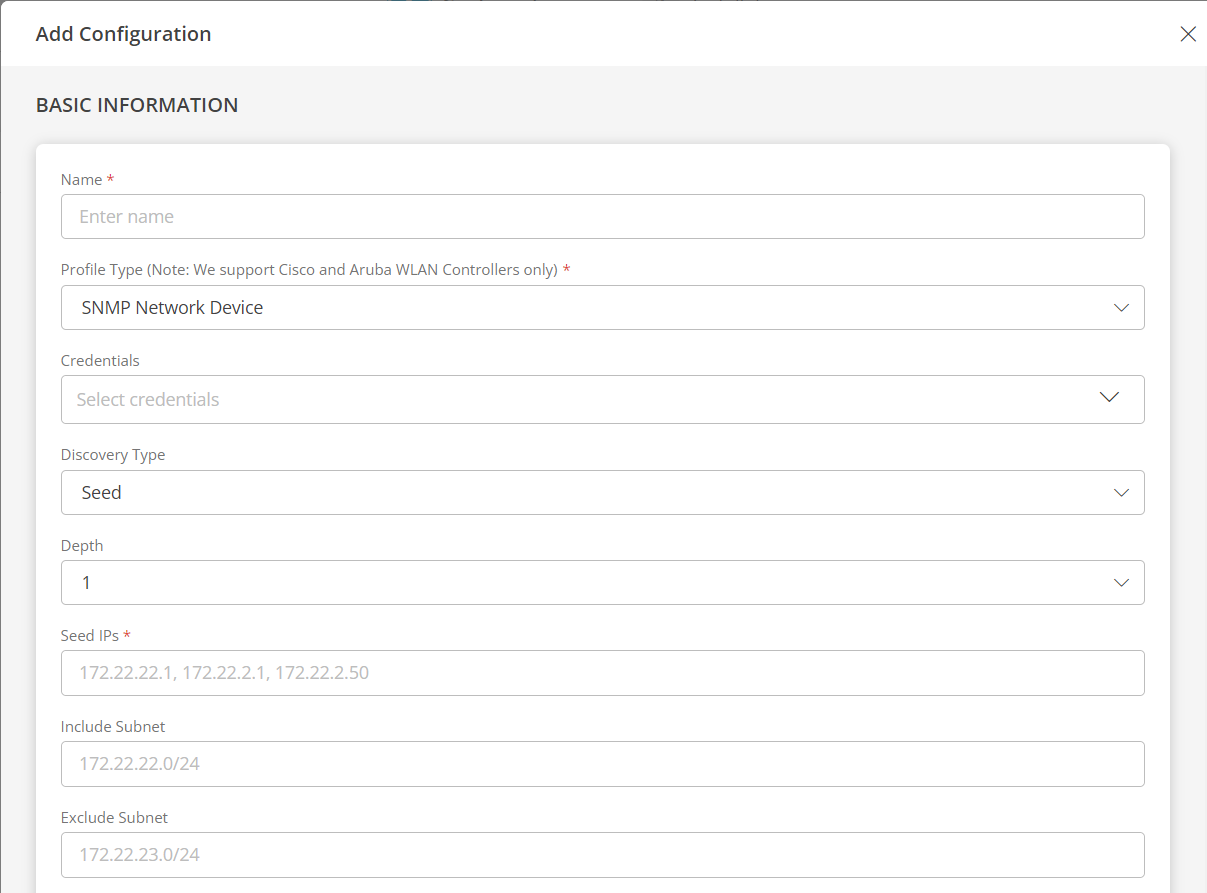SNMP | OpsRamp Documentation